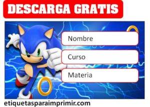 Las mejores Etiquetas Escolares de Todas las Temáticas Etiquetas para ...